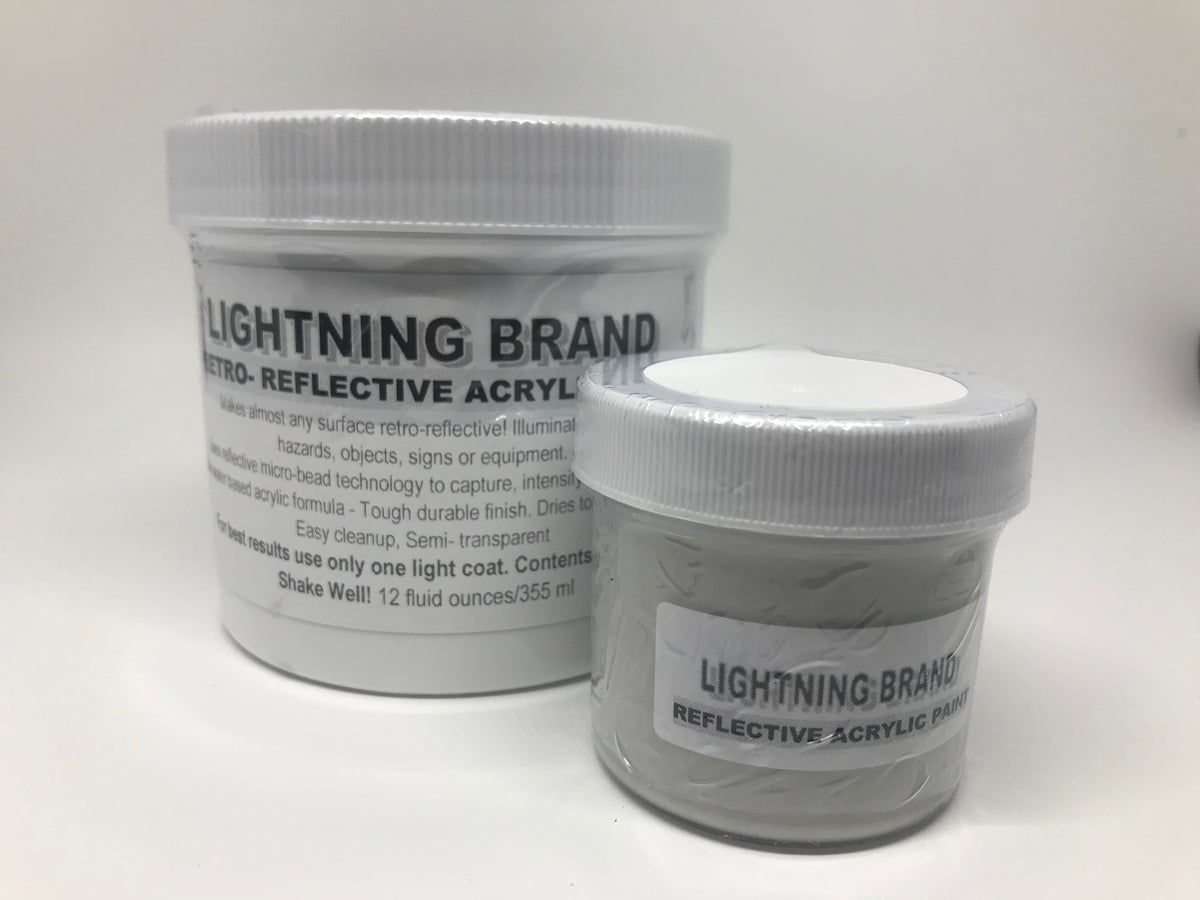 Lightning Brand Reflective Paint Video – REFLECTIVE GLASS BEADS